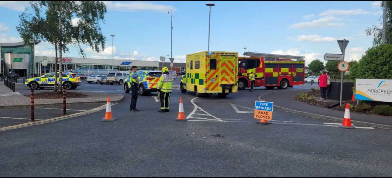 BREAKING: Locals say the man walked into Tesco in the shopping centre ...